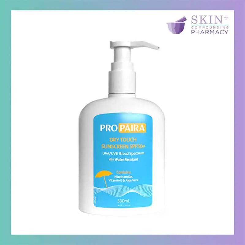 Propaira Dry Touch Sunscreen SPF 50+ 500ml | Skin Plus Compounding Pharmacy